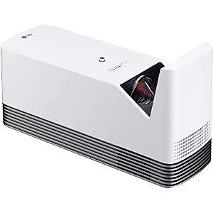 LG CineBeam FHD Projector HF85LA - DLP Ultra Short Throw Laser Home Theater Smart Projector, White