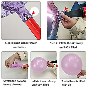 40-Inch Rainbow Gradient Number 3 Crown Balloons Set, 3rd Birthday Decorations, 3rd Birthday Balloons for 3th Anniversary decorations. (birthday balloon 3)