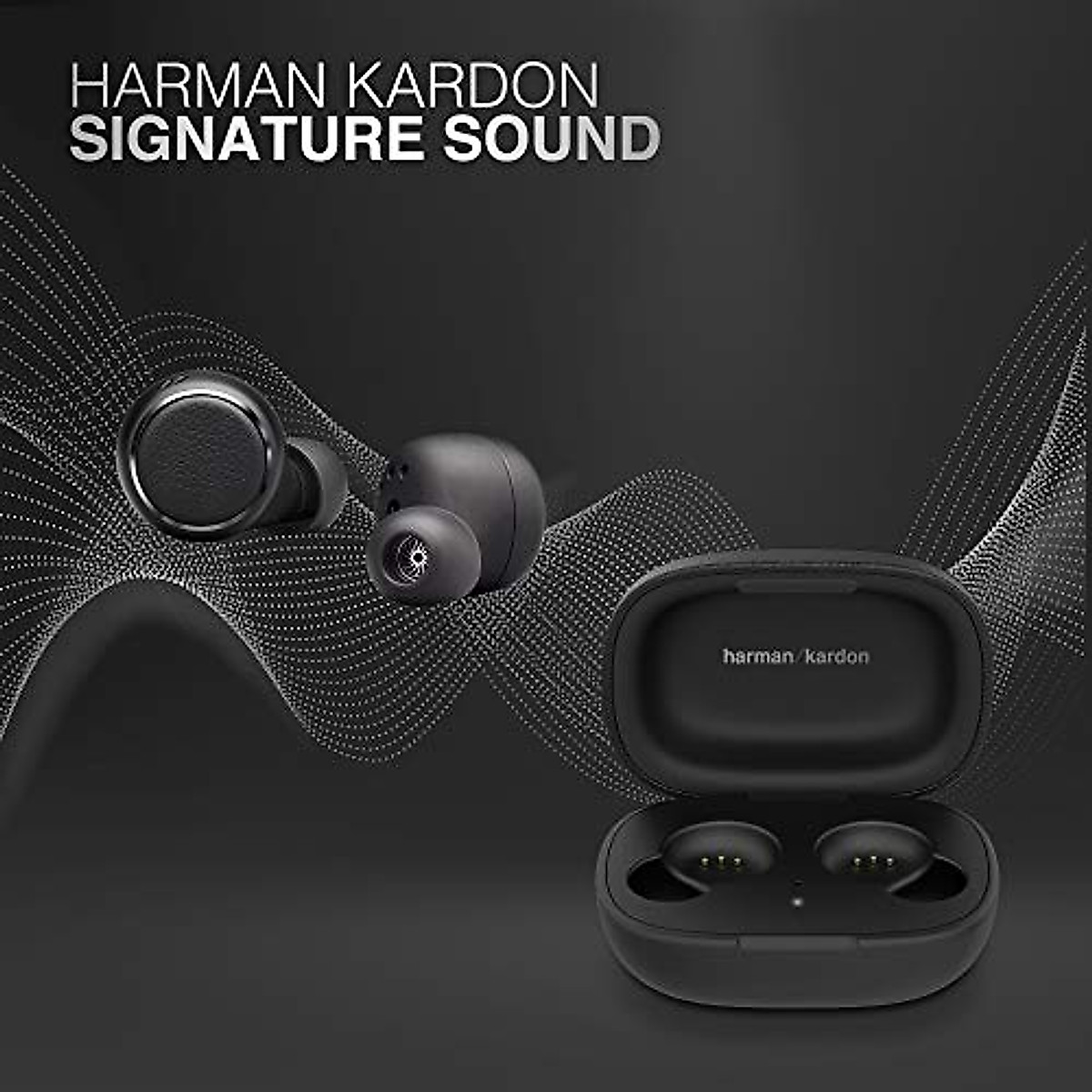 harman/kardon Fly True Wireless IE Headphones Black