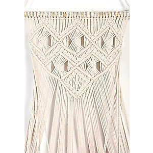 Stuffed Animal Net or Hammock Macrame Toy Display Wall Hanging Net for Plush Toy Storage Boho Nursery Bedroom Decor Stuffy Animal Toy Organizer