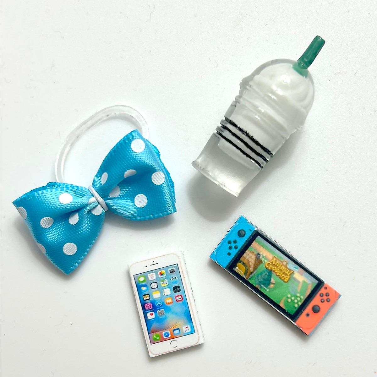 Pet Shop Accessories LPS 4 PC Lot Bow Game Controller Clothes CAT NOT Included …