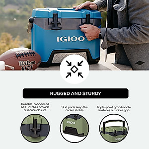 Igloo Heavy-Duty 25 Qt BMX Ice Chest Cooler with Cool Riser Technology