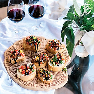 Totally Bamboo 13" Tree of Life Cutting and Serving, 100% Bamboo Laser Etched Art of Endangered and Exotic Animals, 5/8" Thick Board