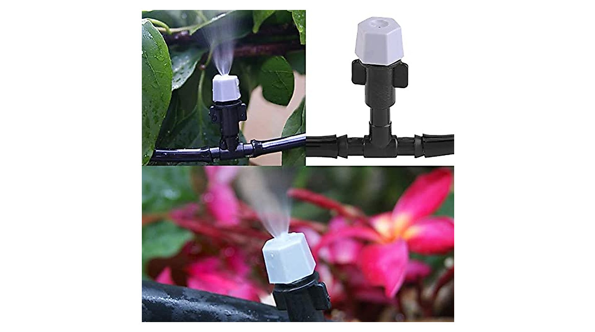 Misting Micro Irrigation Watering Kit for Gardens