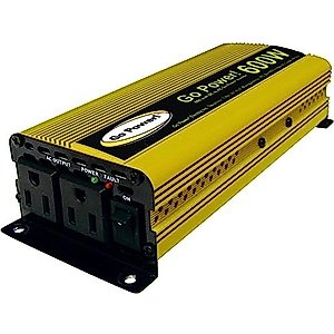 Go Power! GP-600 600-Watt Modified Sine Wave Inverter , Yellow