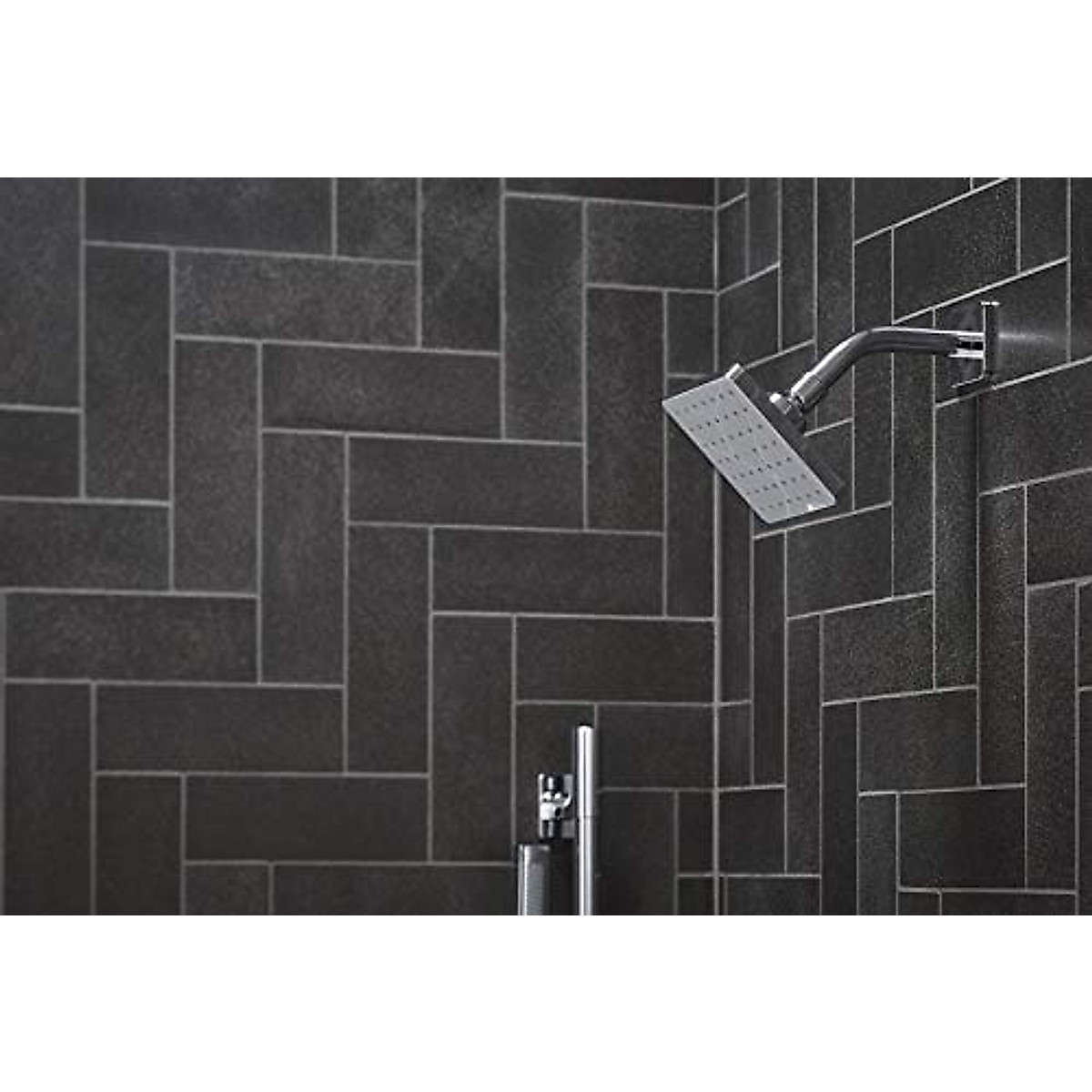 Katalyst 24805-CP Parallel 2.5 gpm Single-Function Showerhead Air-Induction Technology, Polished Chrome