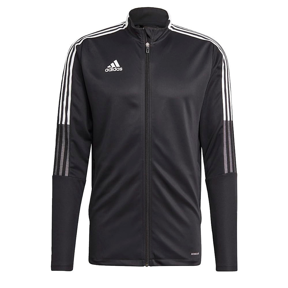 adidas Men's Tiro 21 Track Jacket, Black, Small