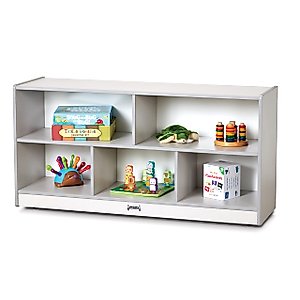 Jonti-Craft Rainbow Accents 0324JCWW000 Toddler Single Mobile Storage Unit - Gray