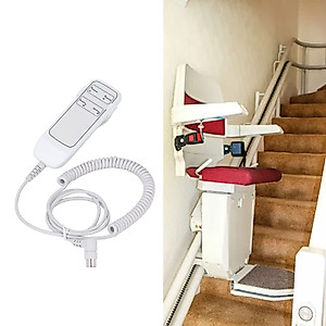 4 Button 8 Pin Lift Chair or Power Recliner Hand Control, Lazy Boy Recliner Remote Control Parts for Lift Chair Power Recliner, Bed Remote Control Replacement for Okin, Dewert, Limoss & Kaidi