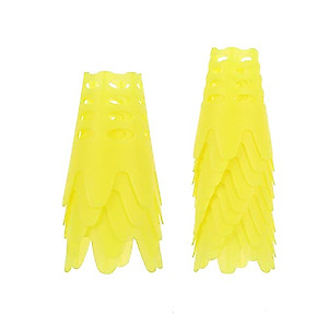 Golf Mat Tees, Golf Simulator Tees, Practice Golf Tees Perfect for Winter Turf and Driving Range, Home Golf Tees for Golf Training, Pack of 10 Tall + 5 Small