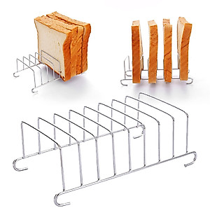 npkgvia Electric Fryer Bread Rack Household Air Electric Fryer Accessories Rack Baking Tallest Grill Cover (Pink, One Size)