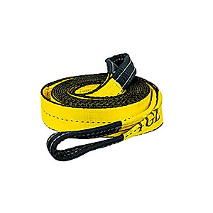 TGL 3 inch, 20 Foot Tow Strap, 30,000 Pound Capacity with Reusable Storage Strap