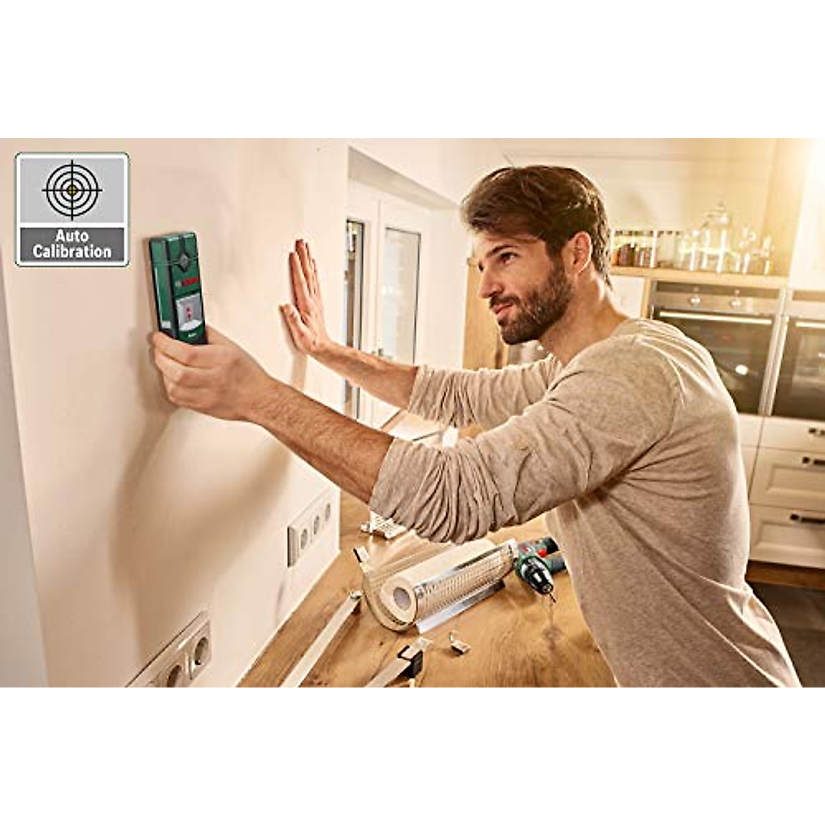 Bosch Detector Truvo (3 x AAA batteries, max. detection depth: 70 mm)