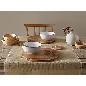 Natural Canvas Cereal Bowl Set Of 2
