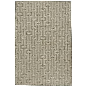 Capel 9407RS05000800610 Veranda-Circuit Area Rug, 5' x 8', Sand