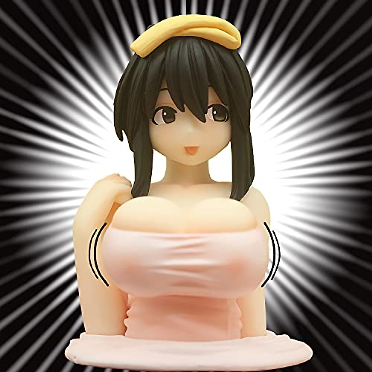 Shlyfen Shake Shake Girl Car Dashboard Decorations, Posing Mini Bobbleheads Dolls for Car Dashboard Funny Valentines Day Gifts Decor