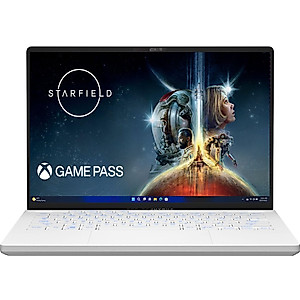 ASUS ROG Zephyrus G14 Gaming Laptop | 14" QHD+ 165Hz 500nits | AMD 8-Core Zen4 Ryzen 9 7940HS (>i9-12900H) | 48GB DDR5 2TB SSD | GeForce RTX 4060 8GB | Backlit Fast Charging Win11 White + HDMI Cable