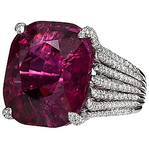 Wedding Rings for Women Dazzling Women Fashion Natural Ruby Diamond Engagement Antique Ringa Good Gift for a Girlfriend, Boyfriend, Family