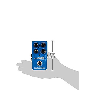 TC Electronic FLASHBACK 2 DELAY Legendary Delay Pedal with Groundbreaking MASH Footswitch, Crystal Delay Effect and Built-In TonePrint Technology, Blue