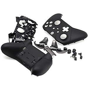 Deal4GO Full Shell Housing Case kit with RB LB Trigger Bumper Face Button Set Replacement for Xbox One Elite 2 Controller