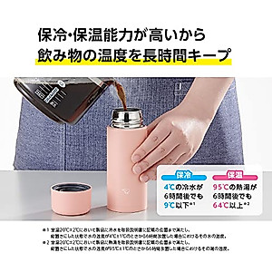 Zojirushi SM-MA25-AM Water Bottle, Screw, Stainless Steel Mug, Seamless, Direct Drinking, 8.5 fl oz (250 ml), Midnight Navy