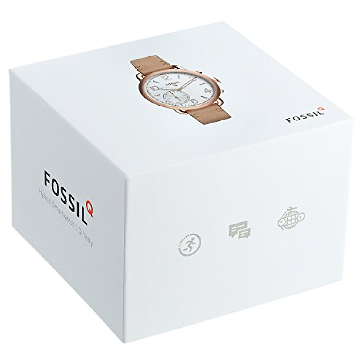 Fossil Hybrid Smartwatch - Q Tailor Light Brown Leather