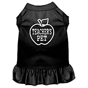 Mirage Pet Products 57-51 XXLBPBPK Pink Teachers Pet Screen Print Dress Black with Bright, XX-Large