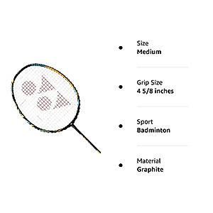 Yonex Astrox 88 D Game Badminton Racket (Camel Gold)(4UG5)(Pre-Strung)