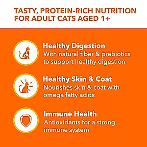 Iams Perfect Portions Indoor Adult Grain Free Wet Cat Food Pate Variety Pack, Salmon and Tuna Recipes, 2.6 oz. Easy Peel Twin-Pack Trays (12 Count, 24 Servings)