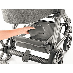 Inlesioo Baby Mosquito Net for Stroller and Carrycot - Jogging Stroller Insect Mesh Net - Universal Fit, Premium Quality: Machine Washable - Gray