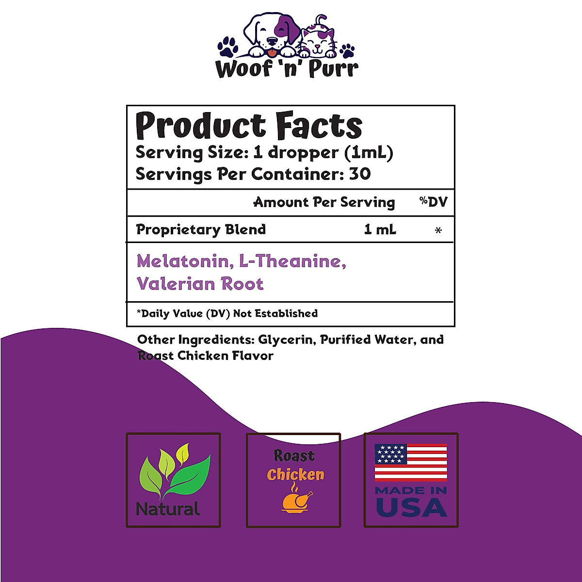 Melatonin for Cats | Supports Healthy, Restful Sleep for Your Cat | Cat Stress Relief | Cat Calming | Cat Anxiety Relief | Cat Melatonin | Anxiety Relief for Cats | Cat Sleep Aid | 1 fl oz
