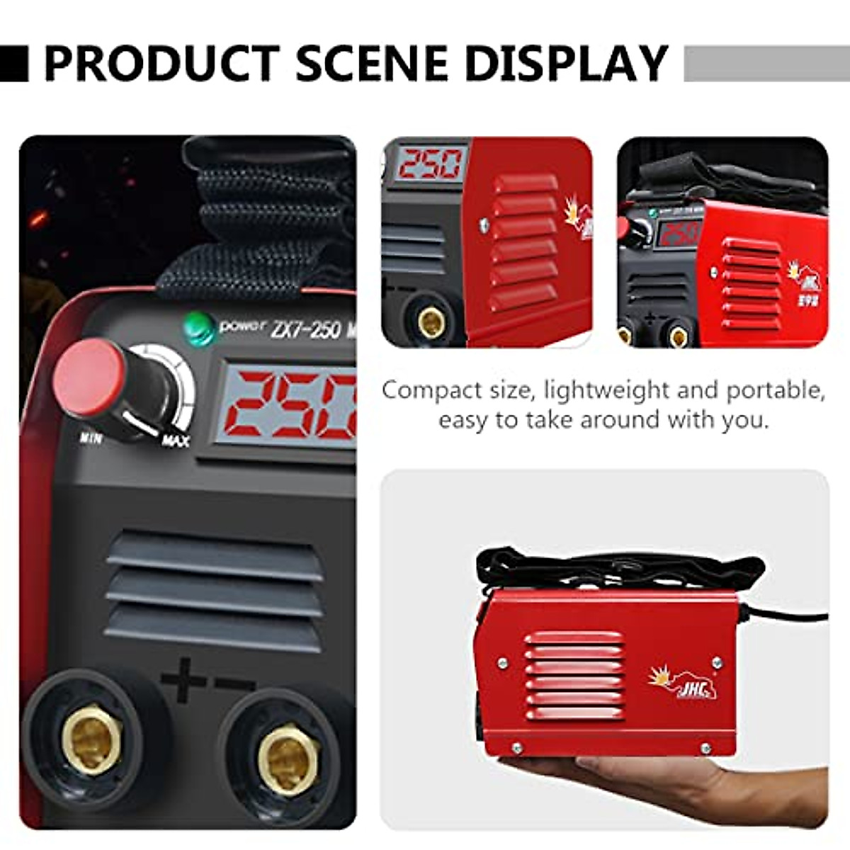 VILLCASE 1 Set Igbt Welding Machine Portable Welder Mini Tools Mini Welder Home Tools Soldering Tool Power Welder Home Assembly Welder Electric Welding Machine Copper Soldering Machine Dc
