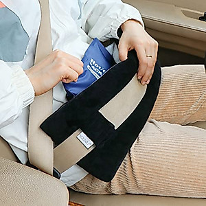 Mastectomy Seatbelt Chest Pillow, Lumpectomy Chemo Port Pillow Comfortable Hysterectomy Car Post with IceHot Pocket for Surgery C Section Recovery Products for Women Gifts Pillows