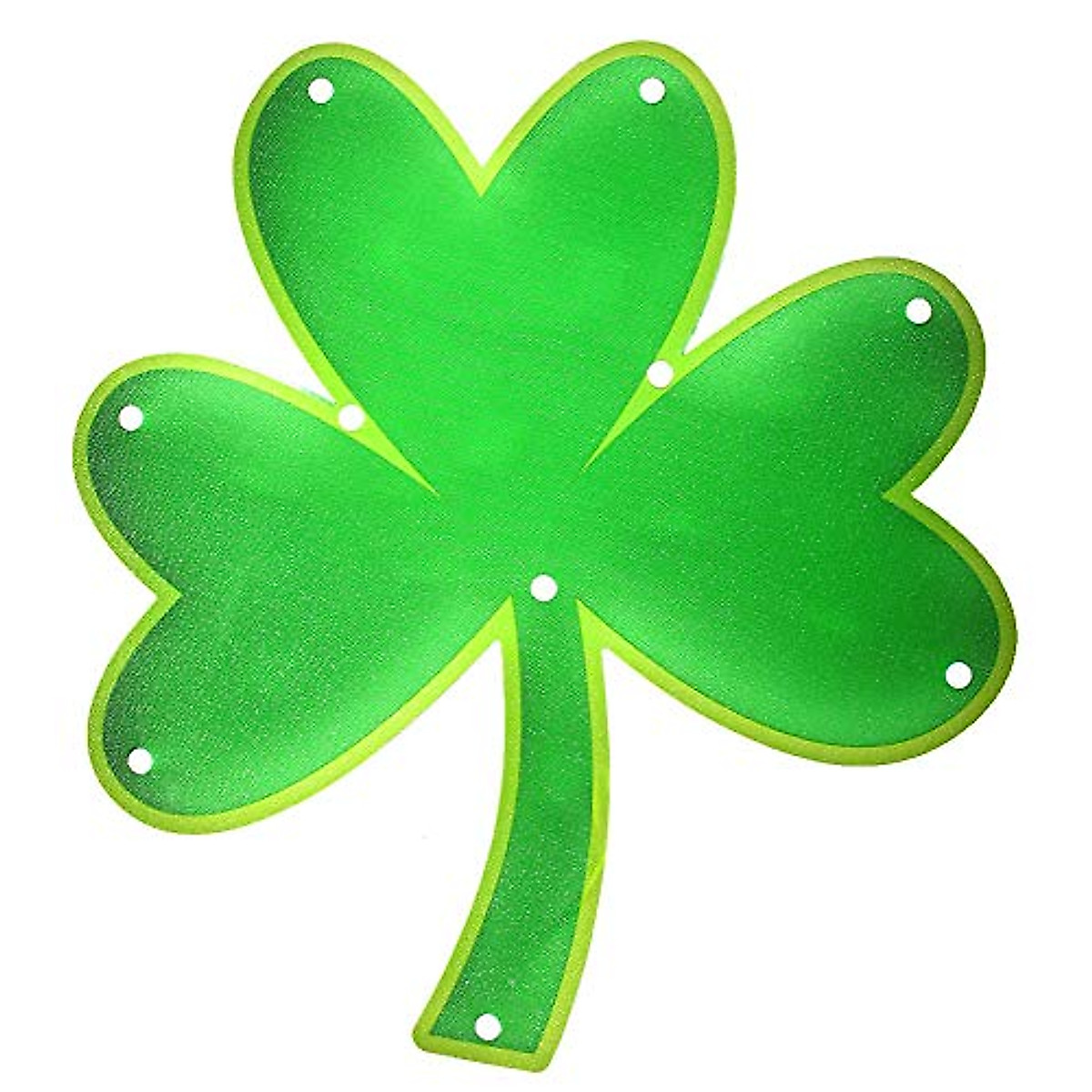 Impact Innovations Shamrock Lighted Window Decoration Indoor Outdoor Use 14” x 12.5”