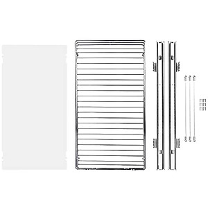 VEVOR 12"W x 17"D Pull Out Cabinet Organizer, Heavy Duty Slide Out Pantry Shelves, Chrome-Plated Steel Roll Out Drawers, Sliding Drawer Storage for Home, Inside Kitchen Cabinet, Bathroom, Under Sink