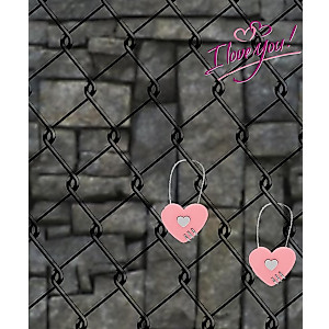 WANLIAN 2 Combination Locks, 3 Digit Combination Padlock with 4.13in (10.5cm) Steel Wire Rope Outdoor Waterproof Padlock for Backpack Luggage Door, Sports Lock