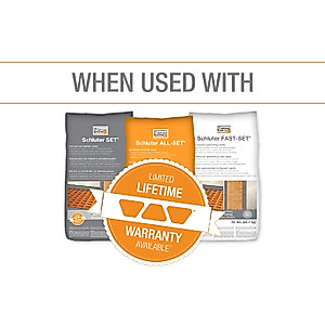 Schluter Systems Kerdi Board Waterproof Shower Kit, Model KBKIT