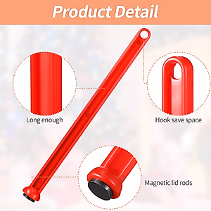 Patelai Canning Magnetic Lid Lifter Canning Lid Magnet Tool Magnetic Lid Wand Canning Supplies Canning Tools for Pots Home Canning of Preserving Fruits and Prevent Scald