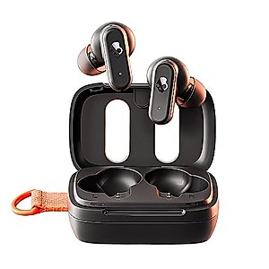 Skullcandy Dime 3 In-Ear Wireless Earbuds, 20 Hr Battery, Microphone, Works with iPhone Android and Bluetooth Devices - Black