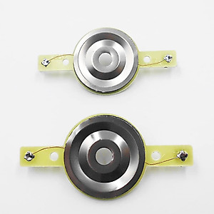 HUMARH 2-Pack 1" Voice Coil Tweeter Diaphragm for PRV Audio, Pyle Pro, DB Drive, Pro Master, Quantum Audio, Bass Inferno, Sound Storm, MTX DS18 DTI Cadence Audiotek AudioDrift Audiopipe Pyramid Orion