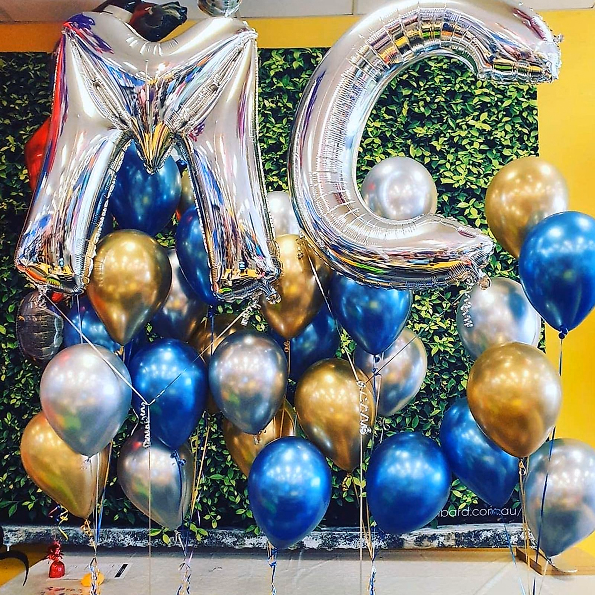 Metallic Blue Balloon Different Sizes 110 Pcs 18 12 10 5 Inch Chrome Balloon Garland Arch Kit Confetti Balloons Blue Latex Party Balloons for Graduation Baby Shower Birthday Wedding Party Decorations