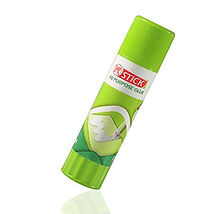 3D Printer Glue Sticks, Aitrip 2Pcs Solid Stickers for 3D Printer Hot Bed Print Filament PLA ABS PET PETG and Other More