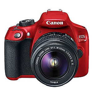 Canon EOS Rebel T6 Digital SLR Camera Kit with EF-S 18-55mm f/3.5-5.6 is II Lens (Limited Edition Red)