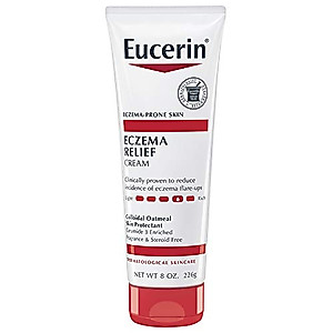 Eucerin Eczema Relief Cream - Full Body Lotion for Eczema-Prone Skin - 8 oz. Tube