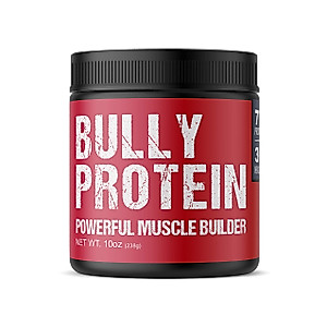 Bulk EM' UP! Real Meat Bully Protein Muscle Bulker | 283mg Pure Protein Powder for Bullys and Dogs | Daily Protein for Your Pitbull, Fast Gains. 30 Day Supply (60 Servings) Bully/Dog Protein