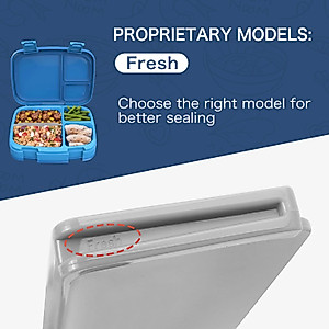 Zebrabox Lunch Box Insert Divider Compatible with Bentgo Fresh, Insert Divider for Bento Box,for Bentgo Adult Lunch Box - Large Bento Box Divider(2 pack)