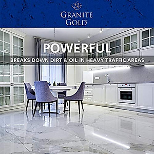 Granite Gold Squeeze and Mop Floor Cleaner For Granite, Marble, And Other Natural Stone Or Ceramic Tile Surfaces, 32 Fl Oz