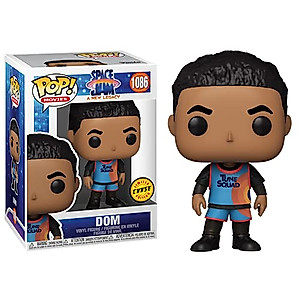 Funko Pop! Movies: Space Jam, A New Legacy - Dom in Toon Squad Shirt Chase Vinyl Figure (Includes Compatible Pop Box Protector Case)