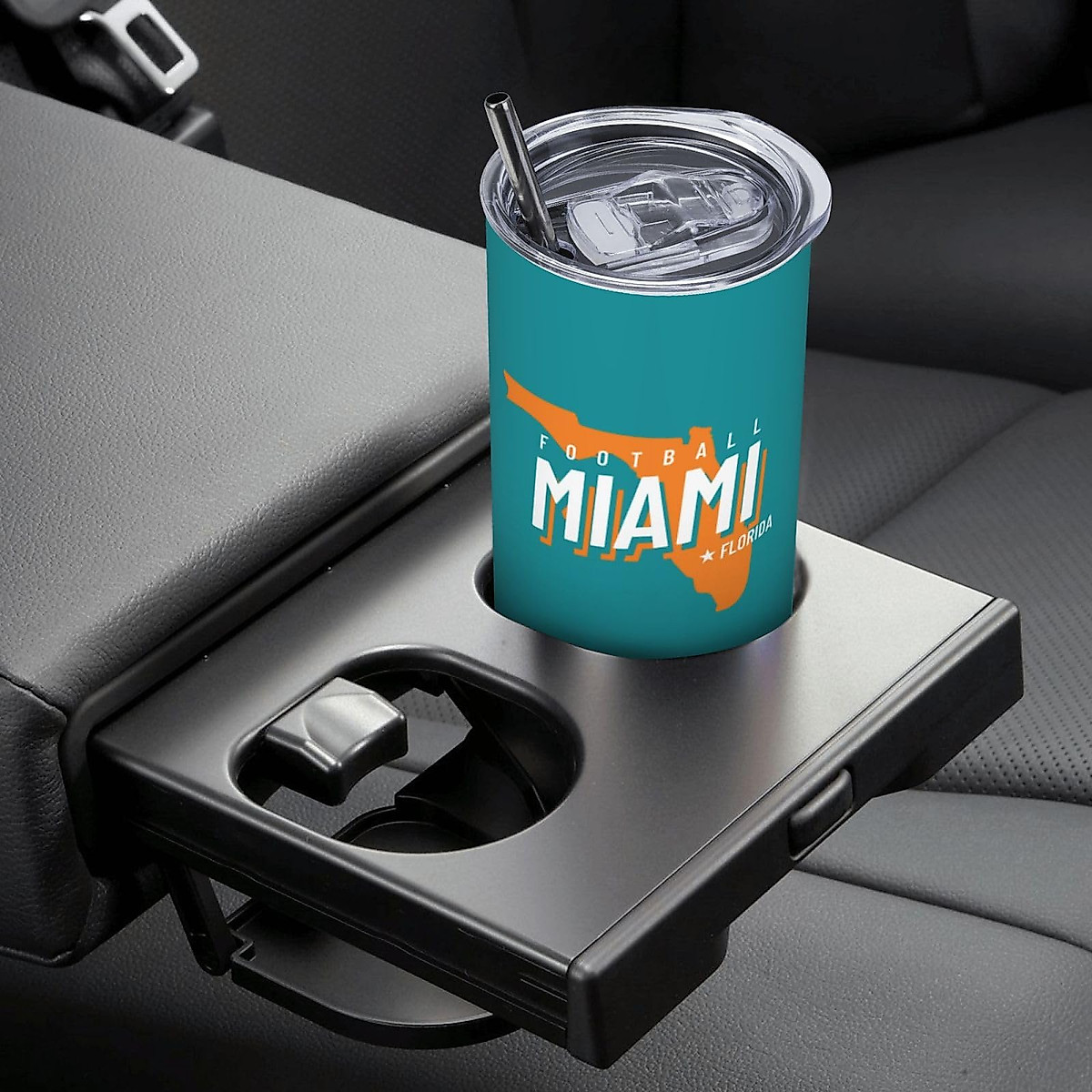 LANJAO Tumbler 20oz Straight Skinny Car Cups With Insulated Cup Sleeve Portable Handle, Sports Travel Coffee Mug, Stainless Steel, Insulated,Classic Collection Gifts for Men Women Fans