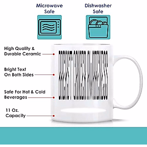 Breast Cancer Awareness Gift, for Wife's Graduation - Flag Pink Ribbon Sweat for Men & Women 11 Oz White Ceramic Coffee Mug